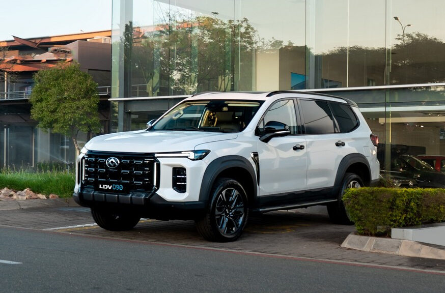 The Maxus D90 frame SUV with a new design will be exported under the ...